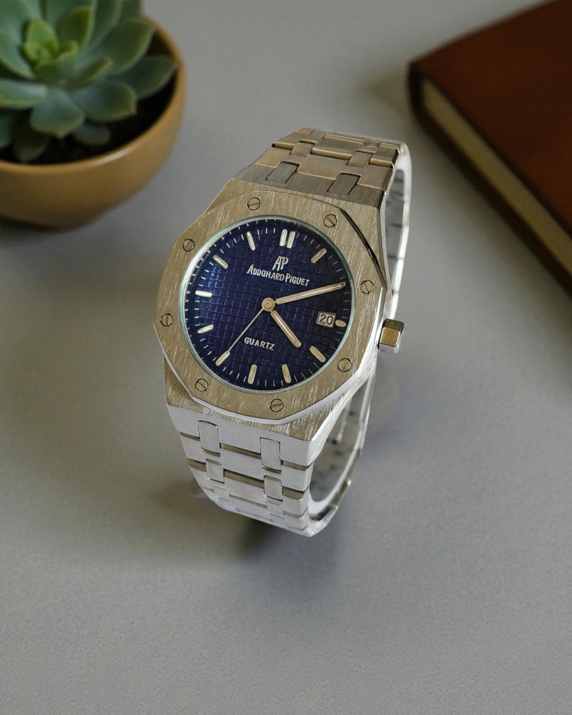 Audemars Piguet Royal Oak Silver Chain Blue Dial | Urban Shop PK