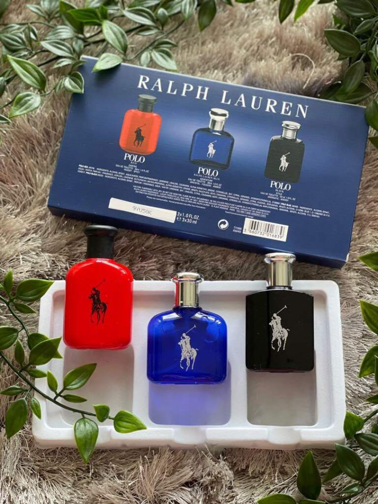 Polo Ralph Lauren 3 in 1 Perfume Gift Set (3 × 30ml) | Urban Shop PK