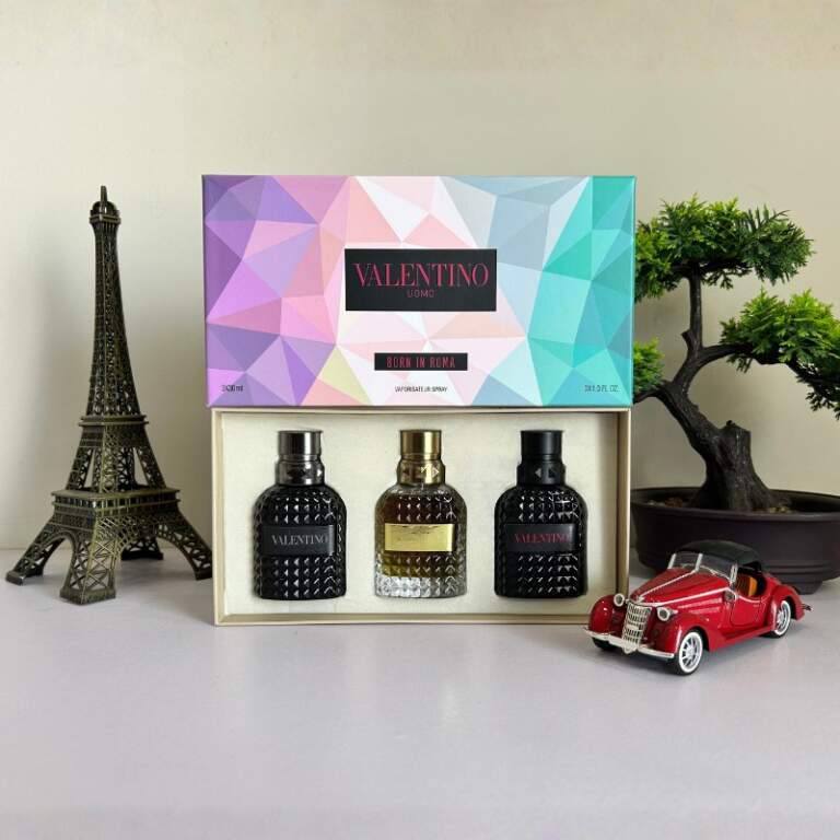 Valentino Uomo Kit 3-in-1 Luxury Fragrance Gift Set | Urban Shop PK